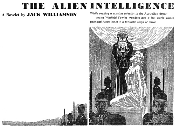 Jack Williamson's "The Alien Intelligence" - Dark Worlds Quarterly